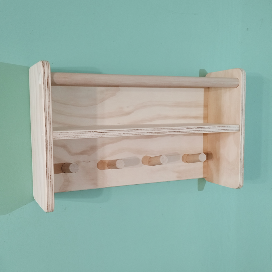 Repisa Librero Perchero – Boble